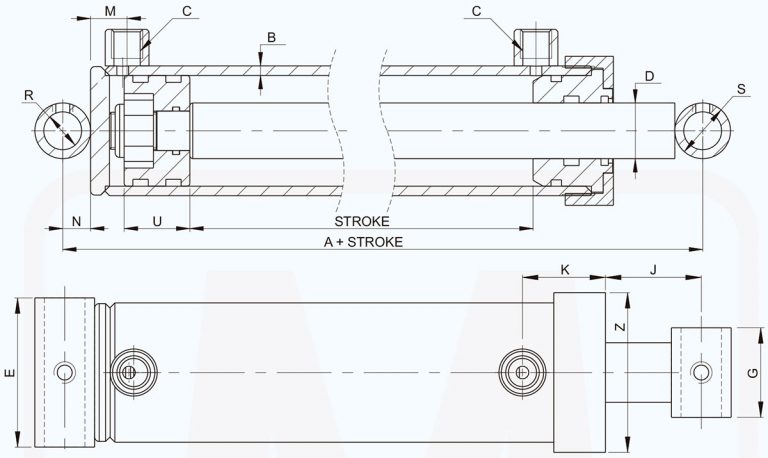 Cross tube welded cylinders – Alberto G. Moro